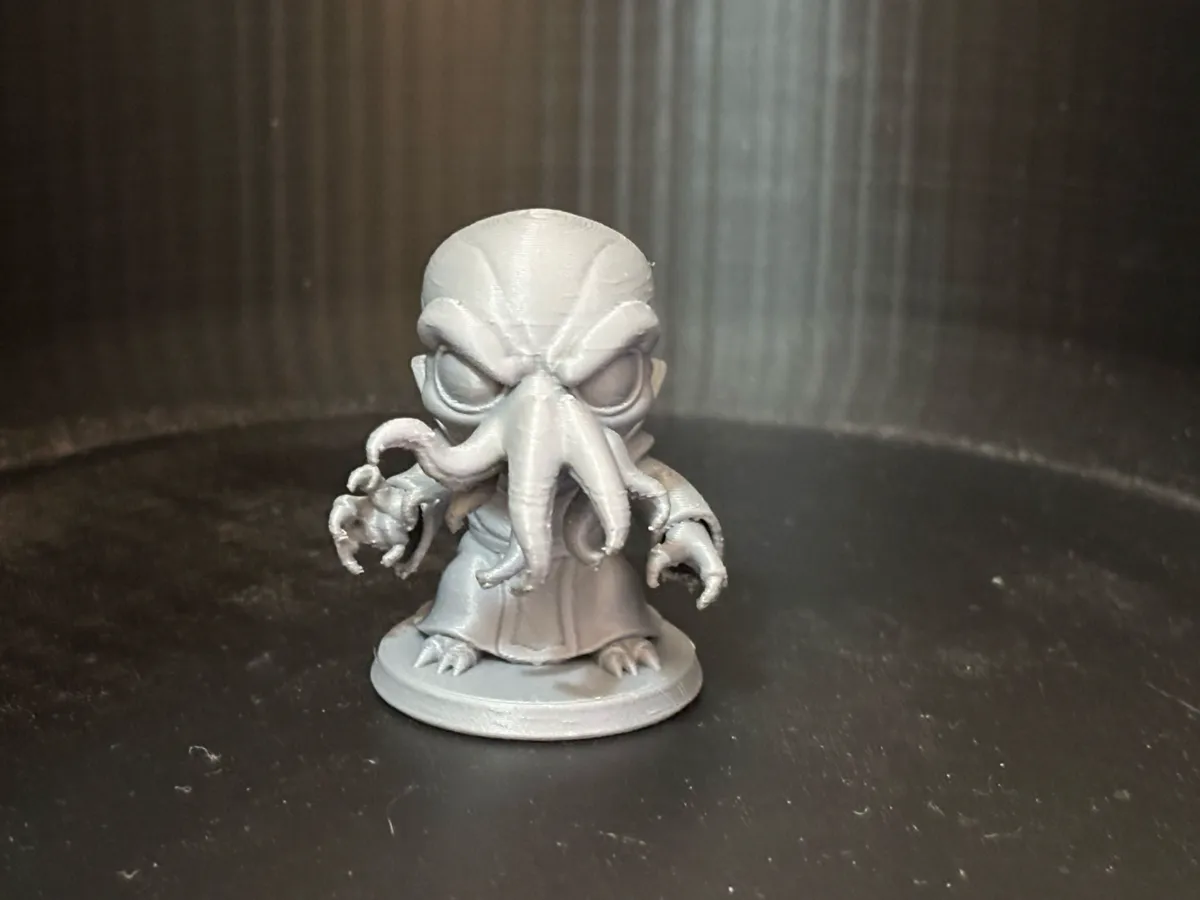 Chibi de Calabozos y Dragones: El Illithid - Modelo de impresión 3D ...
