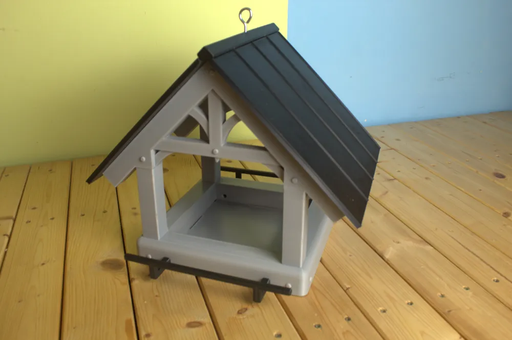 Birdhouse bird feeder by L.V MakerWorld: Download Free 3D Models