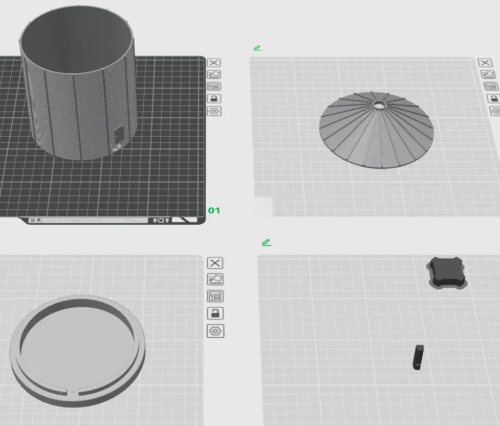 1/64 Scale Grain Bin - Free 3D Print Model - MakerWorld