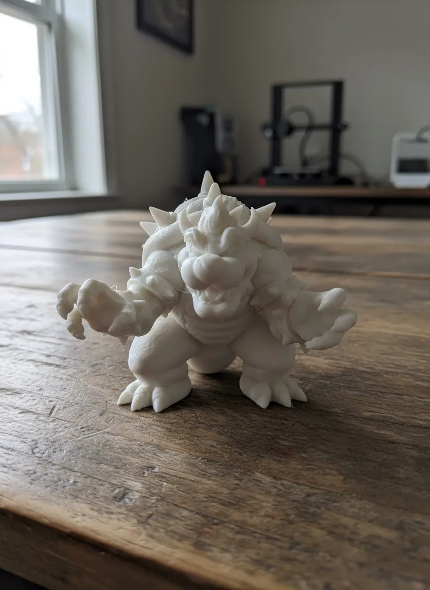 Bowser- Nintendo Super Mario - Free 3D Print Model - MakerWorld