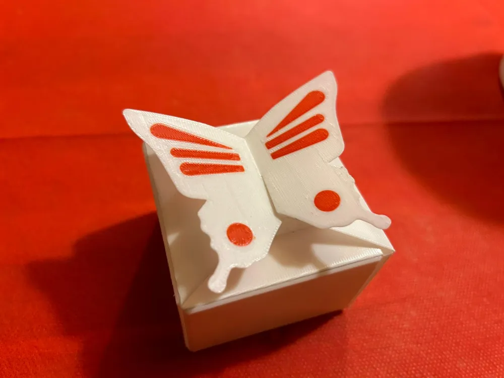 29gr - Scatola Design Farfalla - Leggera, Elegante e Personalizzabile ...