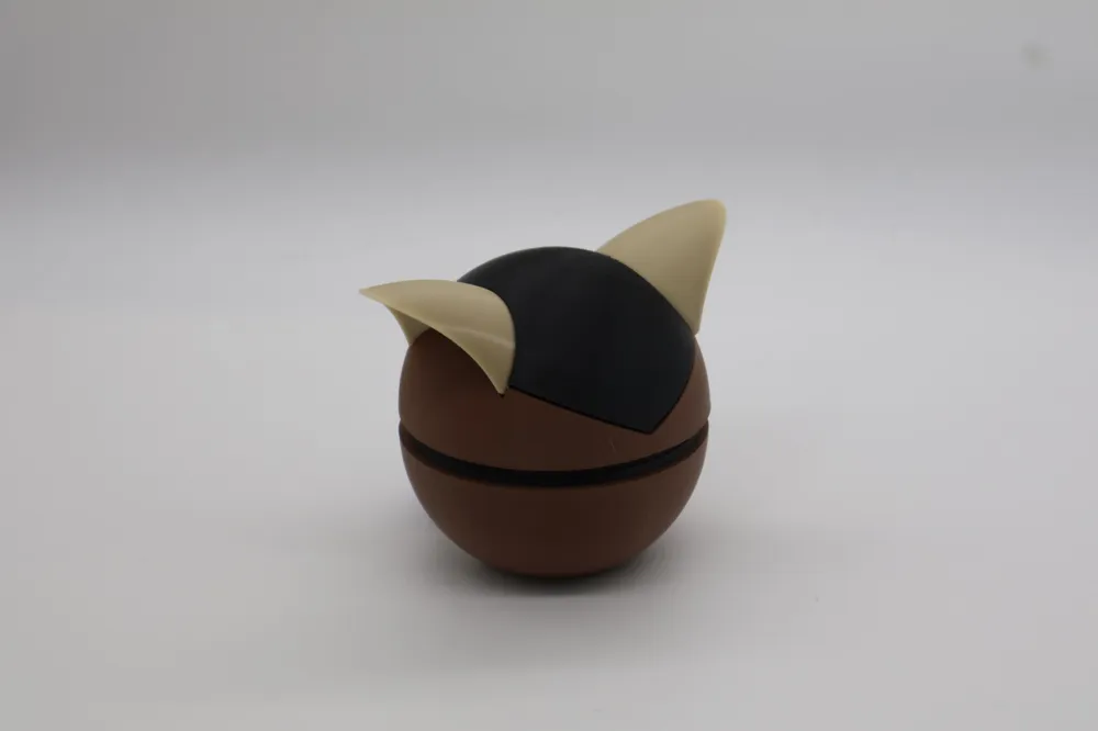 Kangaskhan Pokeball - Free 3D Print Model - MakerWorld