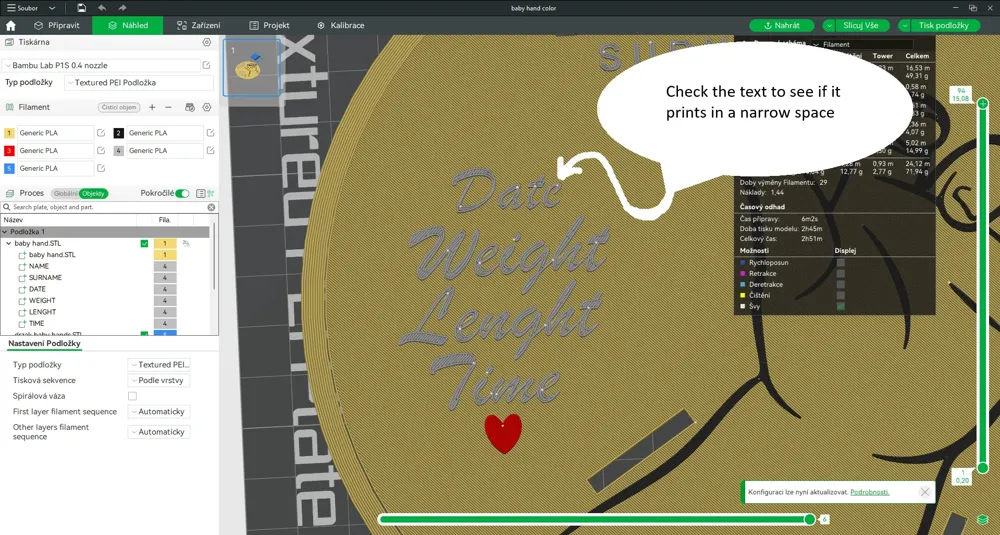 Baby Birth Tag Holder2 by Hába97 MakerWorld: Download Free 3D Models