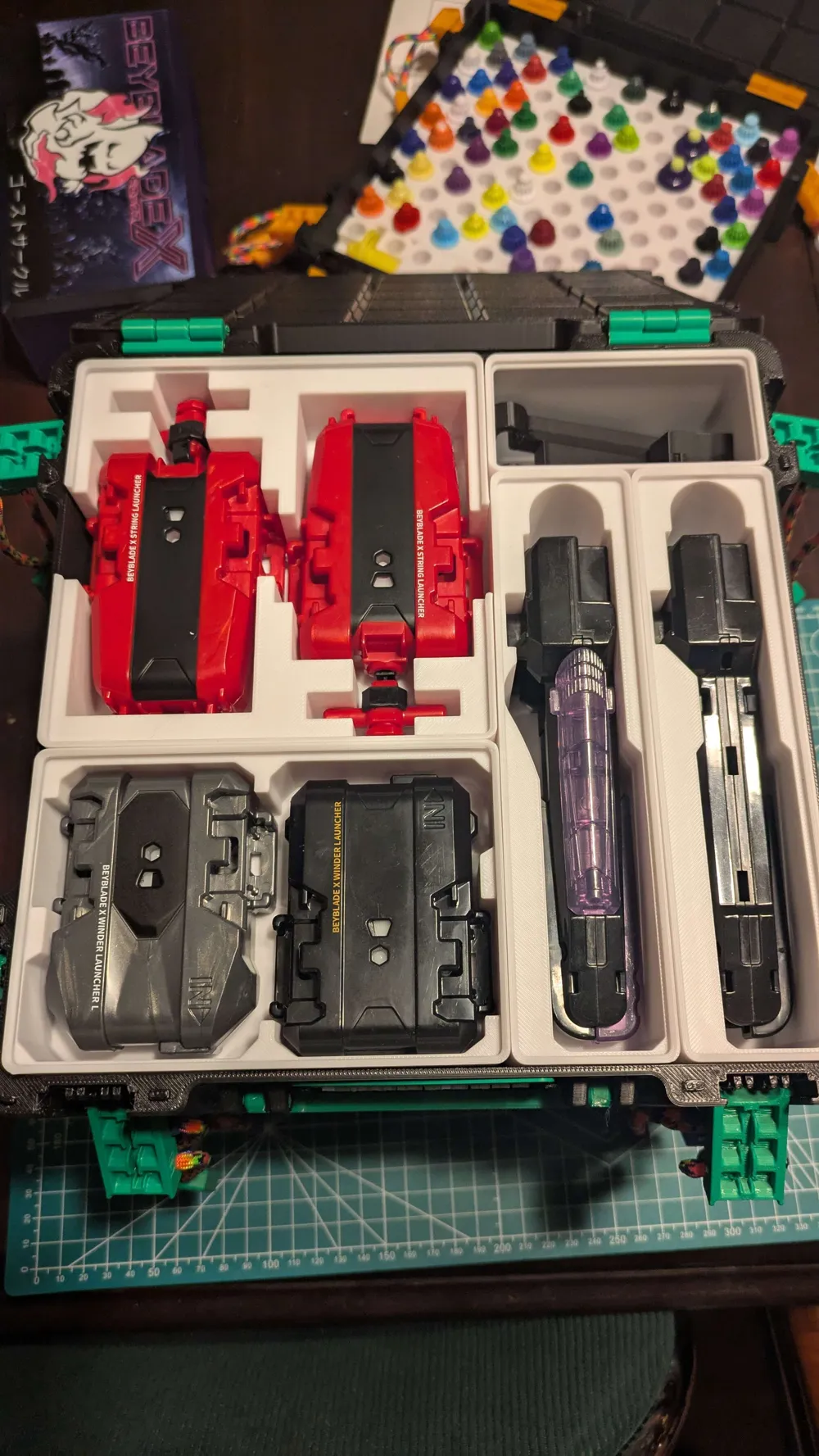 Beyblade X Winder Launcher Gridfinity Storage Box - Free 3D Print Model ...