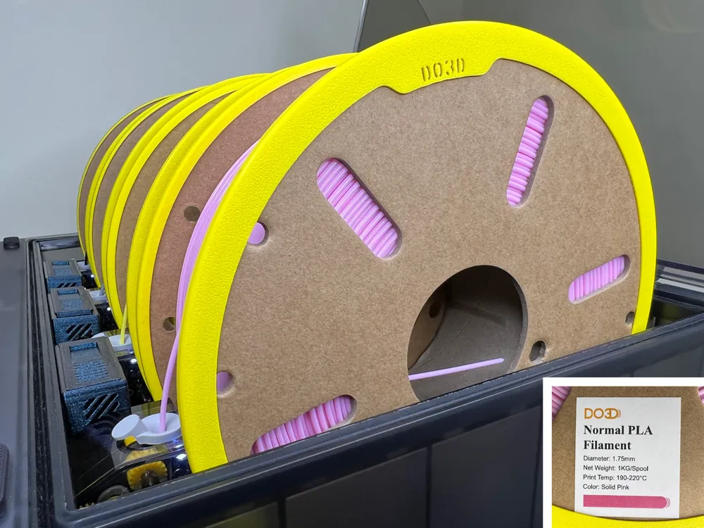 DO3D Bambu Lab AMS Cardboard Spool Adapter Ring by DesignCraft - MakerWorld