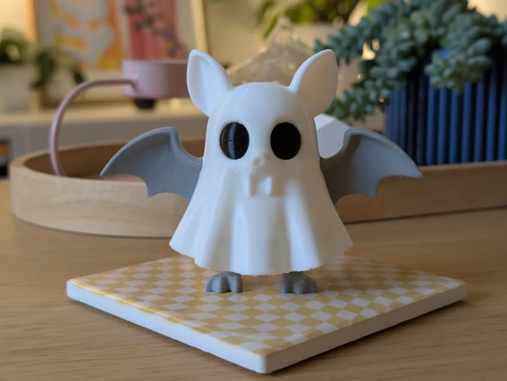Ghost Bat Halloween by Kaese MakerWorld: Download Free 3D Models