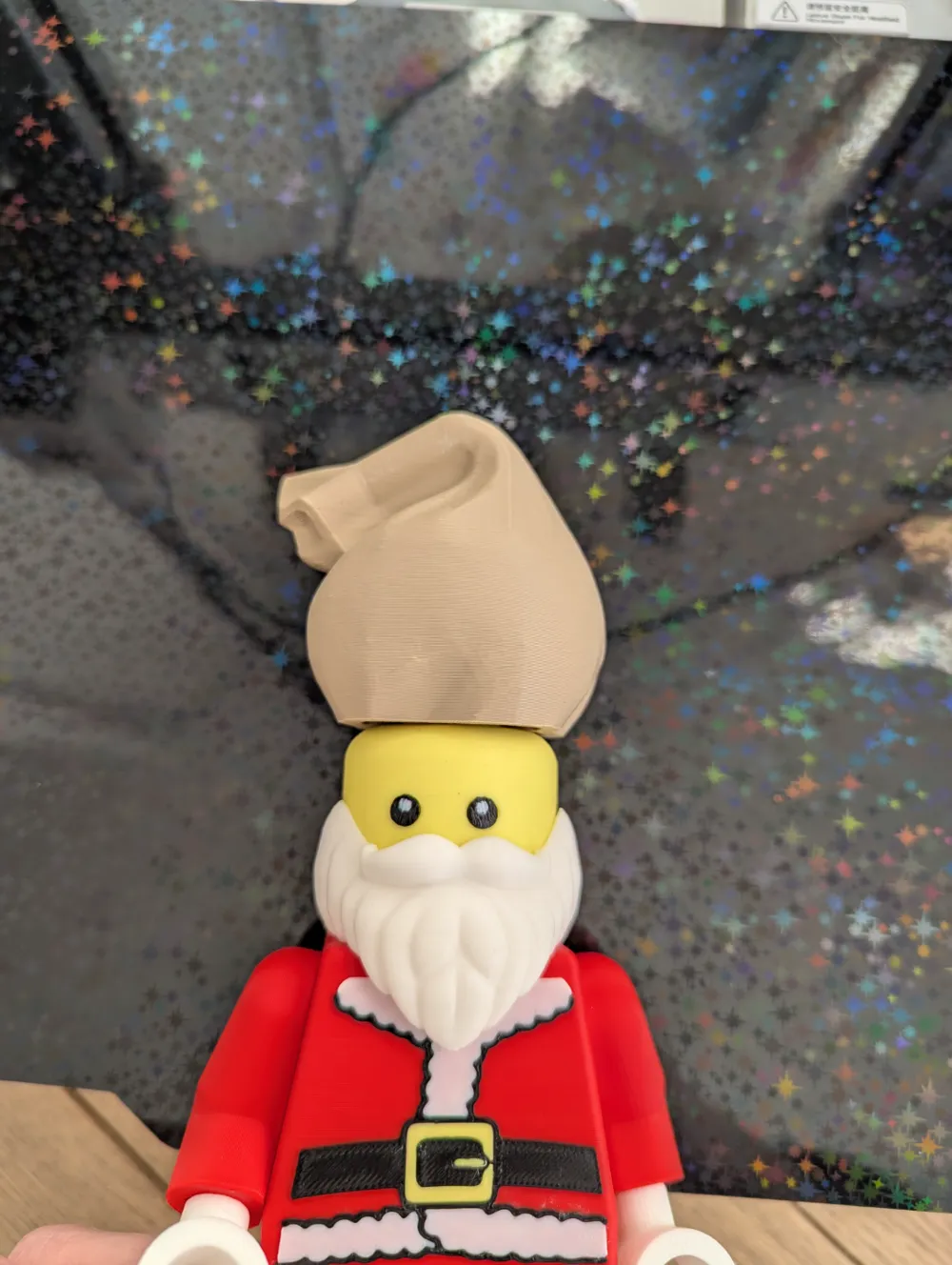 Santa Claus Legos brick style (optimized) Remixed by MBD_3D - MakerWorld