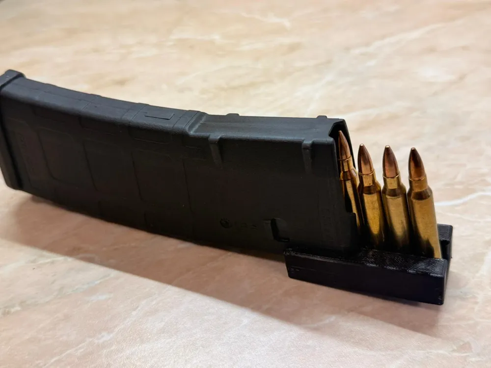 5.56x45 / 223. rem. / AR-15 / M4 / M16 / LOADER - Free 3D Print Model ...