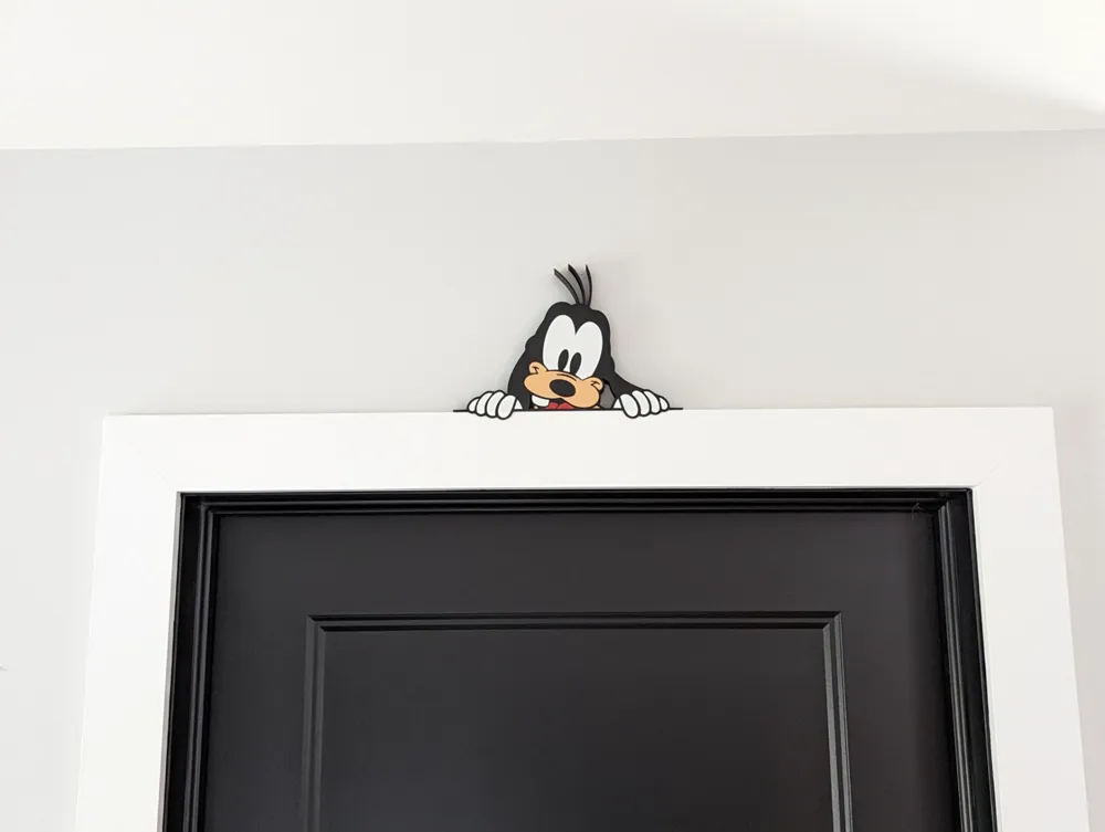 Goofy Door or Shelf Decoration by Marc Elbichon - MakerWorld