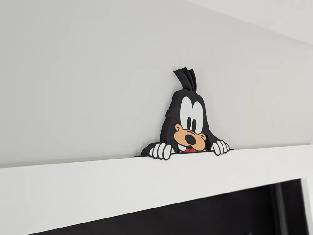 Goofy Door or Shelf Decoration by Marc Elbichon - MakerWorld