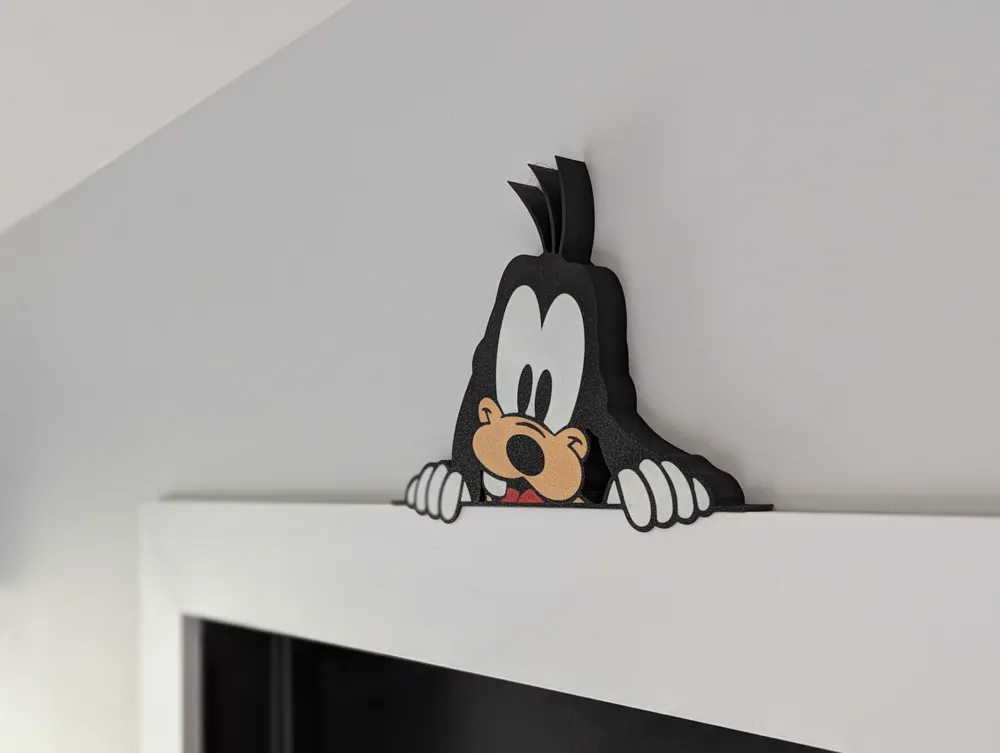 Goofy Door or Shelf Decoration by Marc Elbichon - MakerWorld