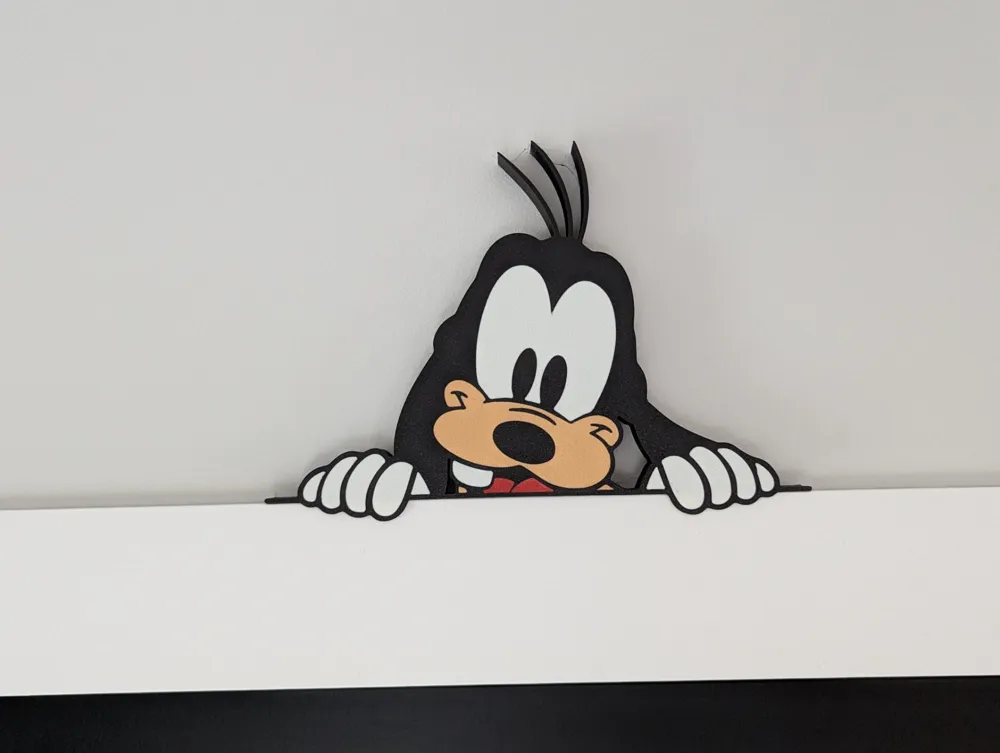 Goofy Door or Shelf Decoration by Marc Elbichon - MakerWorld