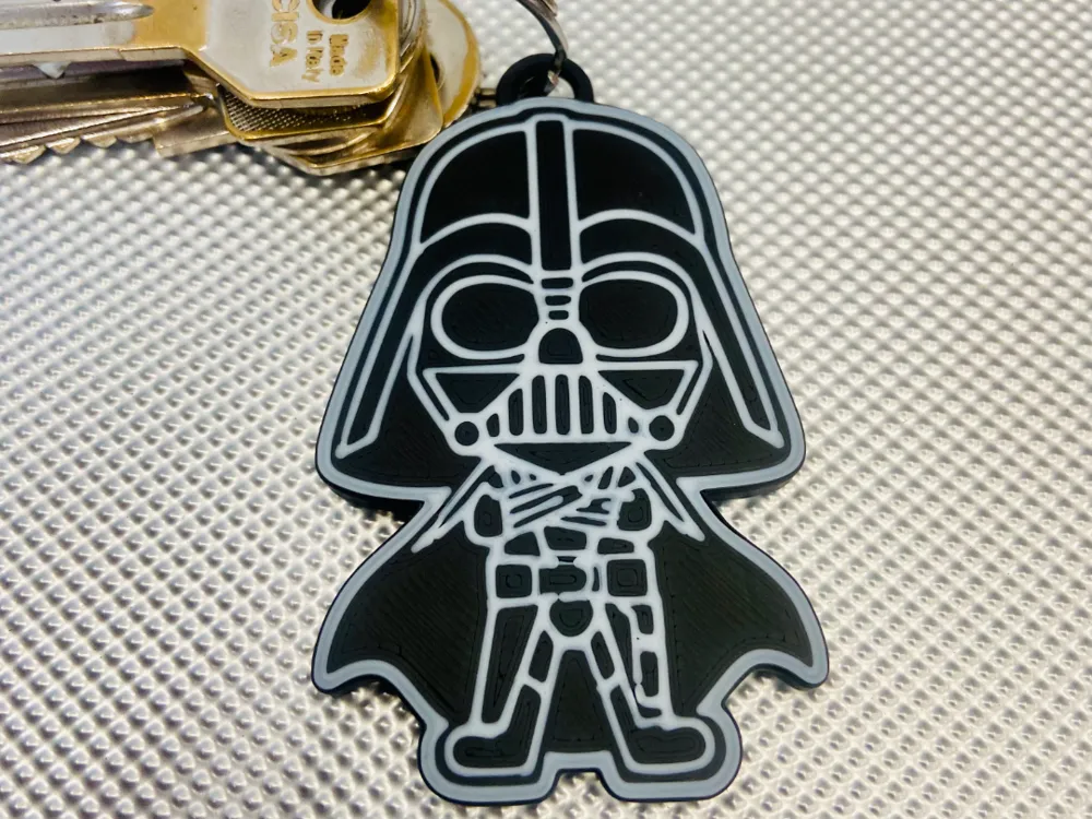 Darth Vader keychain, star wars by GAF 3D MakerWorld: Download Free 3D ...