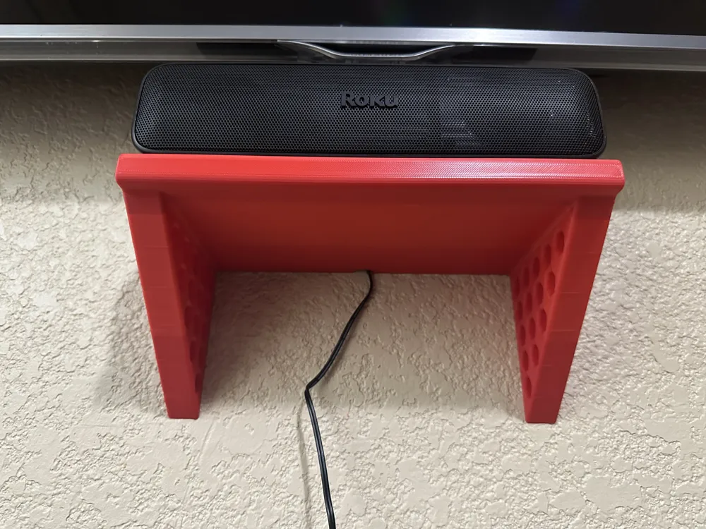 Roku Streambar Shelf - Free 3D Print Model - MakerWorld