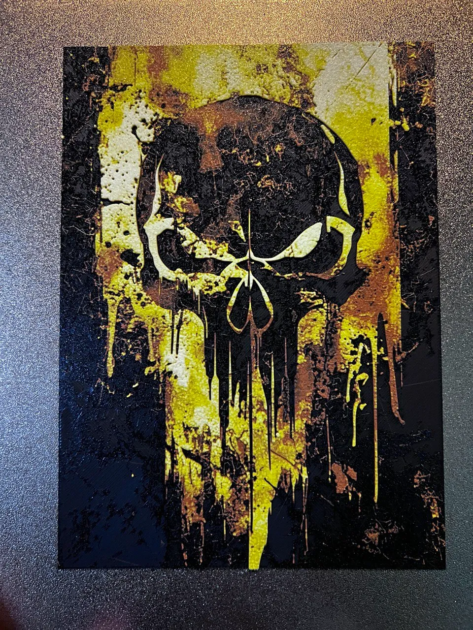 The Punisher Hueforge by Mysstra hueforge 3Dart - MakerWorld