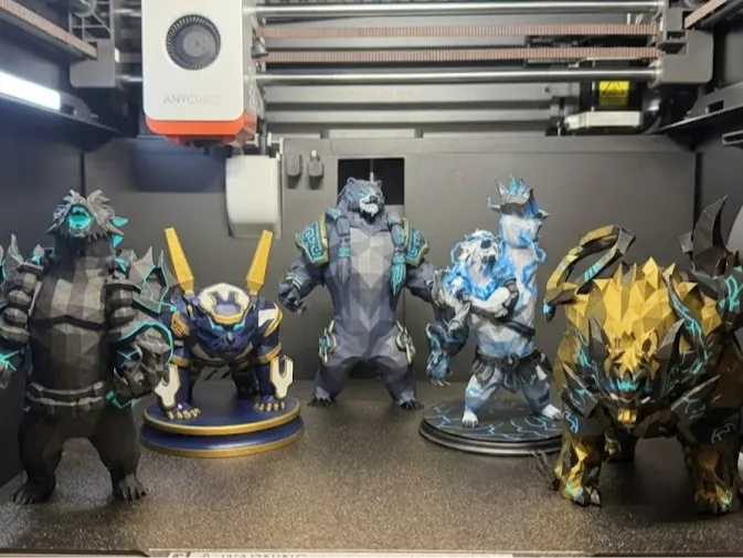 Volibear Low Poly Kollektion - League of Legends – Kostenloses 3D ...