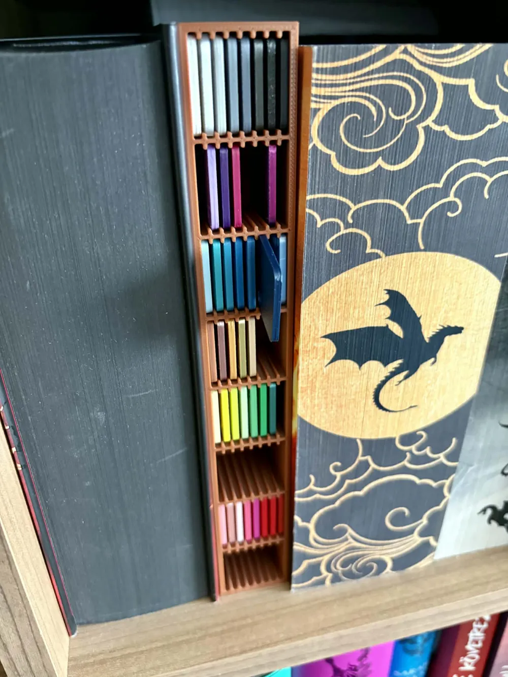 Filament Codex – Swatch Shelf with Secret Storage - Free 3D Print Model ...