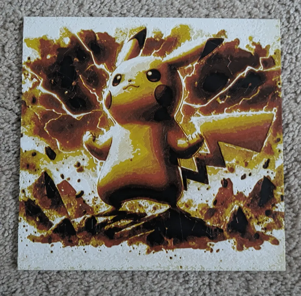 Pikachu Charging Attack by jacox85 - MakerWorld