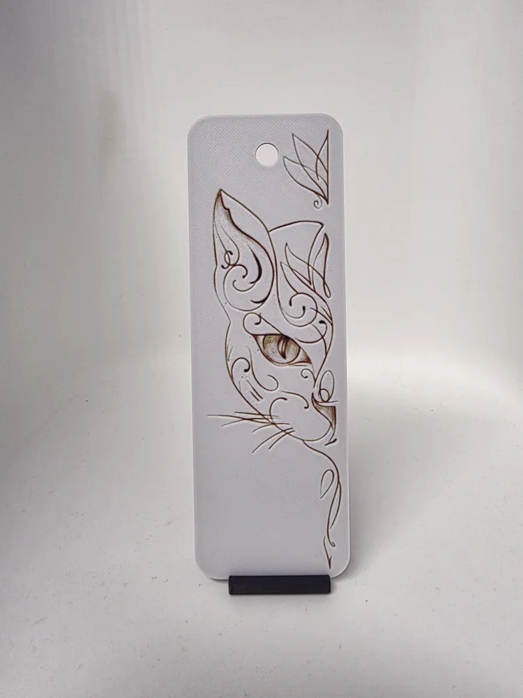 Cat Bookmark - Free 3D Print Model - MakerWorld