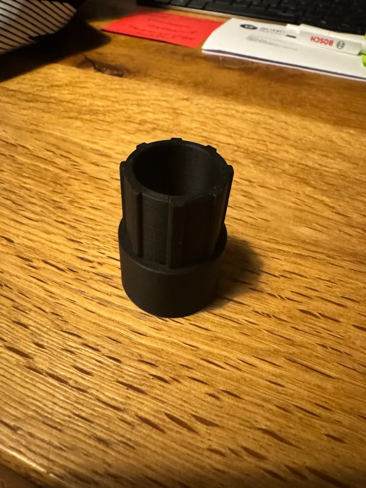 Tenor Saxophone End Piece - 27.5mm Serration - Free 3D Print Model ...