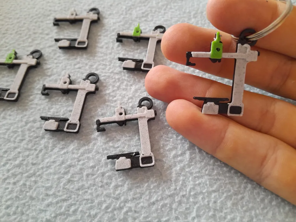 3D Printer Keychain Bambulab A1 Mini by Phoenix 3D MakerWorld: Download ...
