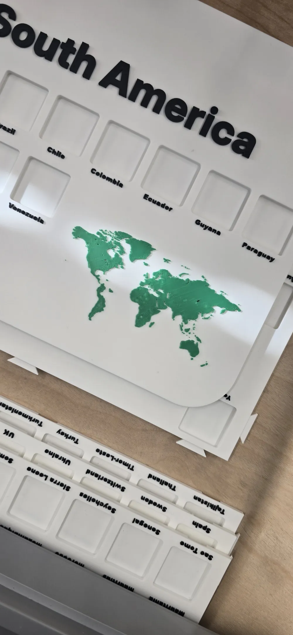 195 Countries | World Map Travel by naregj91 MakerWorld: Download Free ...