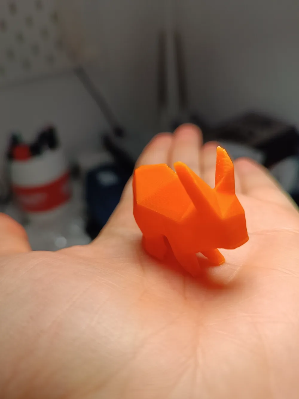 Cute Poly Bunny by Valeria Momo - MakerWorld