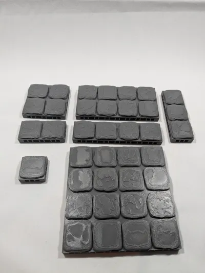 Dungeon tiles - OpenLOCK system - Free 3D Print Model - MakerWorld