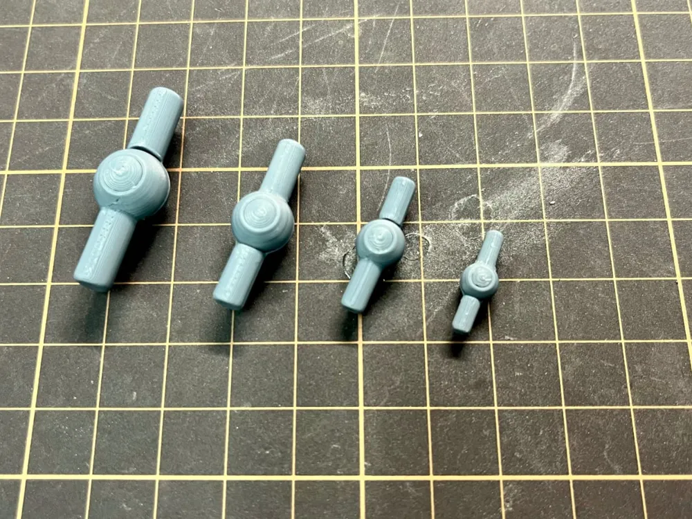 Ball joint for action figure - Free 3D Print Model - MakerWorld