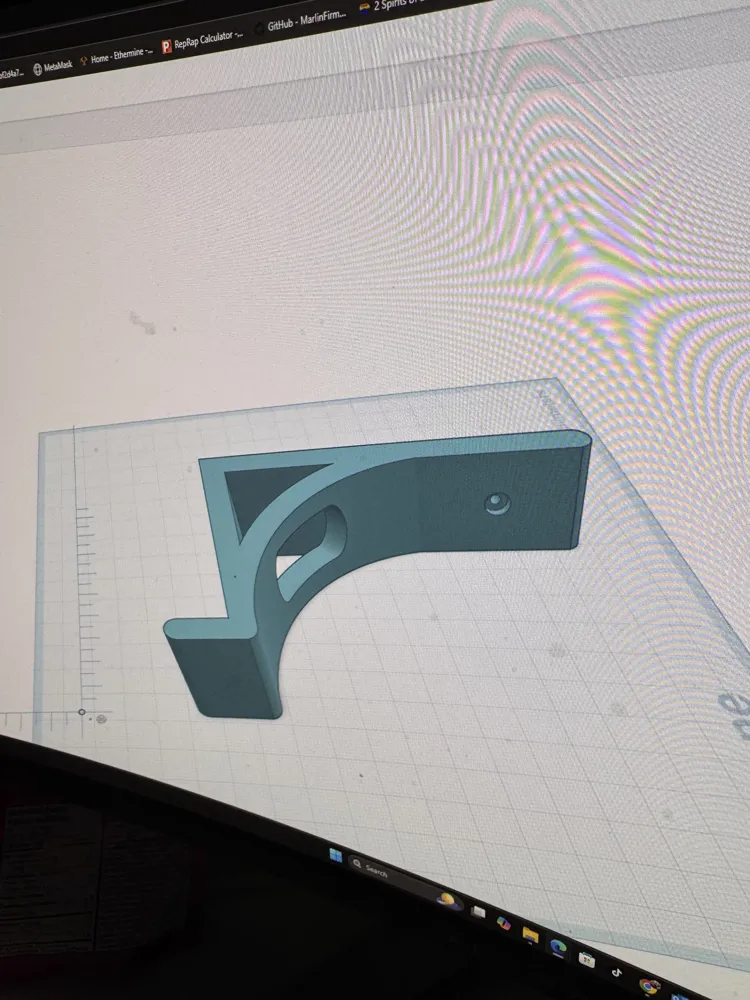 Goalie Mask Wall Mount Bracket by CREEture MakerWorld: Download Free 3D ...