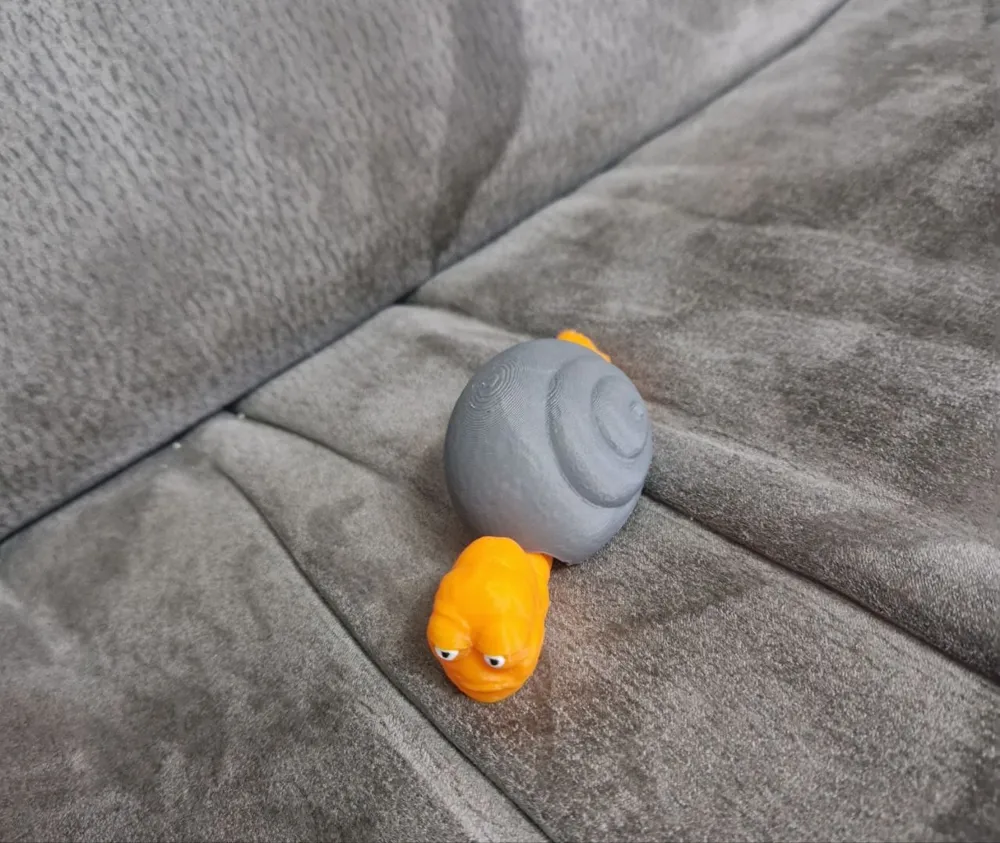articulated snail - Free 3D Print Model - MakerWorld