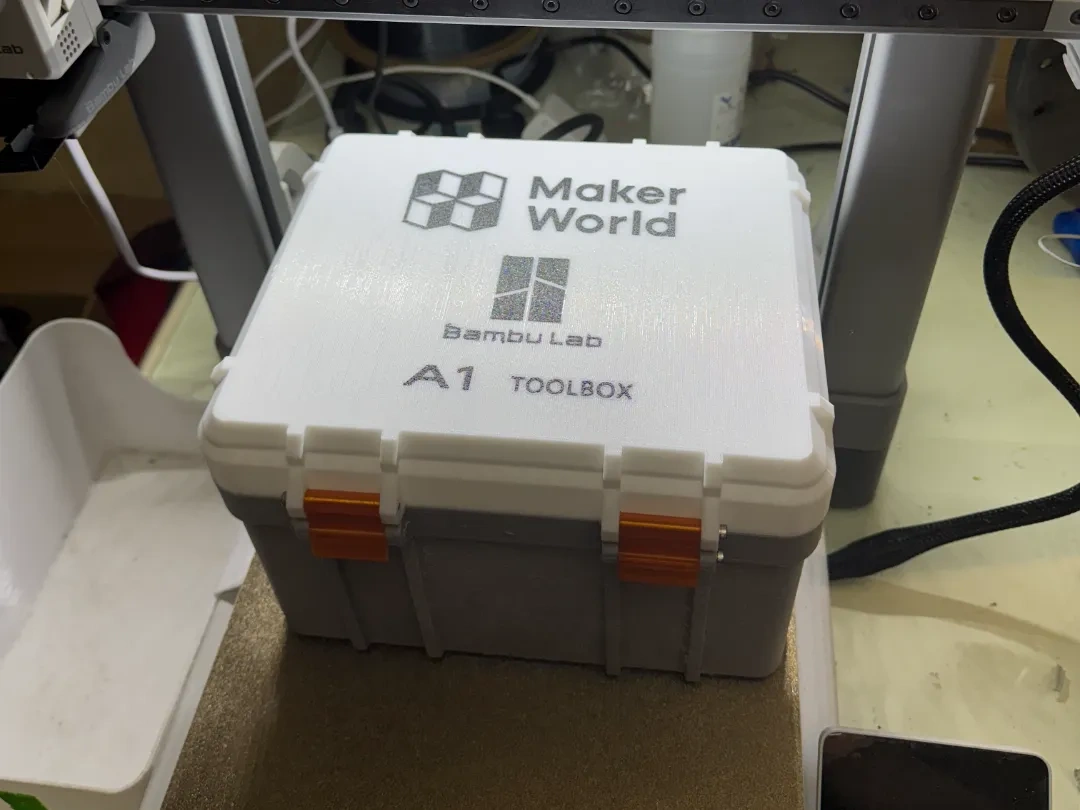 Bambu Toolbox Sturdy Tool Box A1 P1 X1 Storage by Himy - MakerWorld