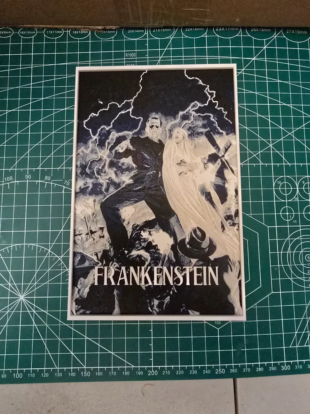 Frankenstein Movie Poster V2 - Hueforge Art by Lumpy3D - MakerWorld