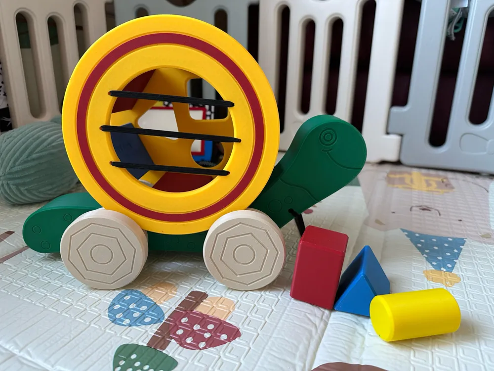 Montessori Rolling Shape Sorting Snail Toy by mofman - MakerWorld