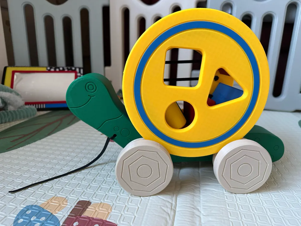 Montessori Rolling Shape Sorting Snail Toy by mofman - MakerWorld