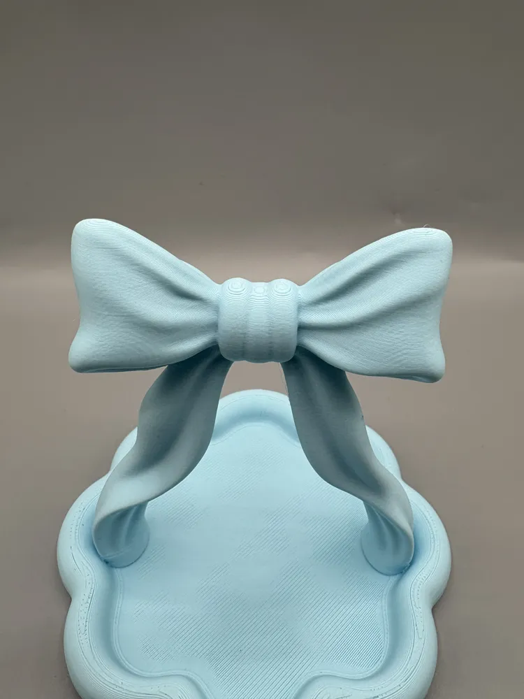 Ribbon Bow Organizer Vanity Jewelry Hold Catchall - Free 3D Print Model ...