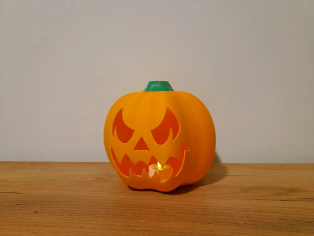 Halloween Pumpkin - Free 3D Print Model - MakerWorld