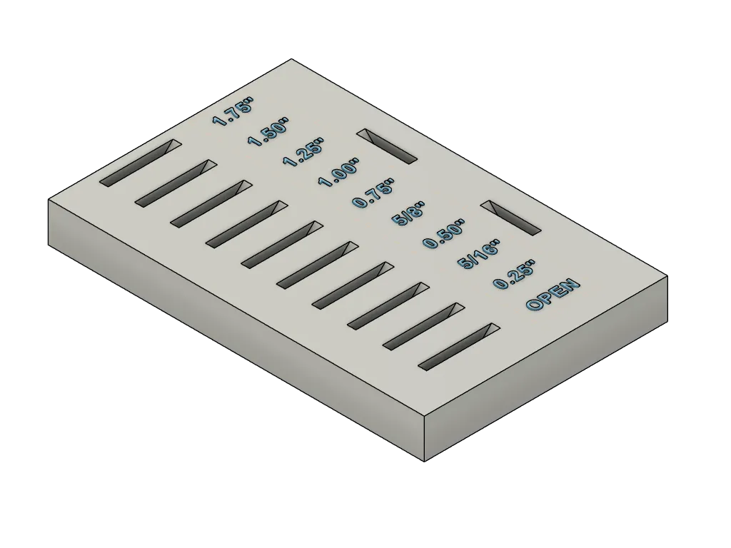 Radius Jig Storage Tray - Free 3D Print Model - MakerWorld