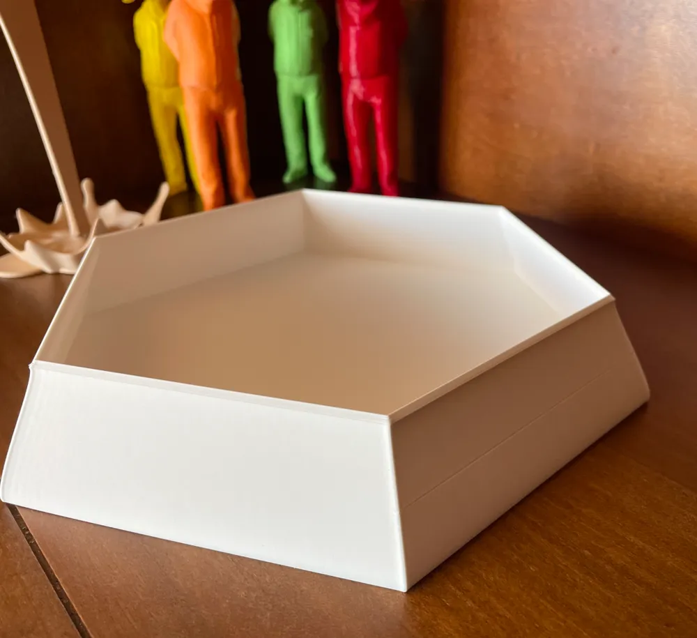 Hexagon Plate - Free 3D Print Model - MakerWorld