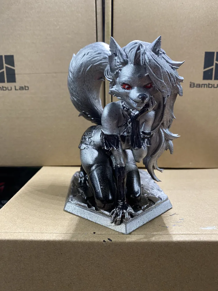 Fan-Art Loona Helluva Boss - Free 3D Print Model - MakerWorld