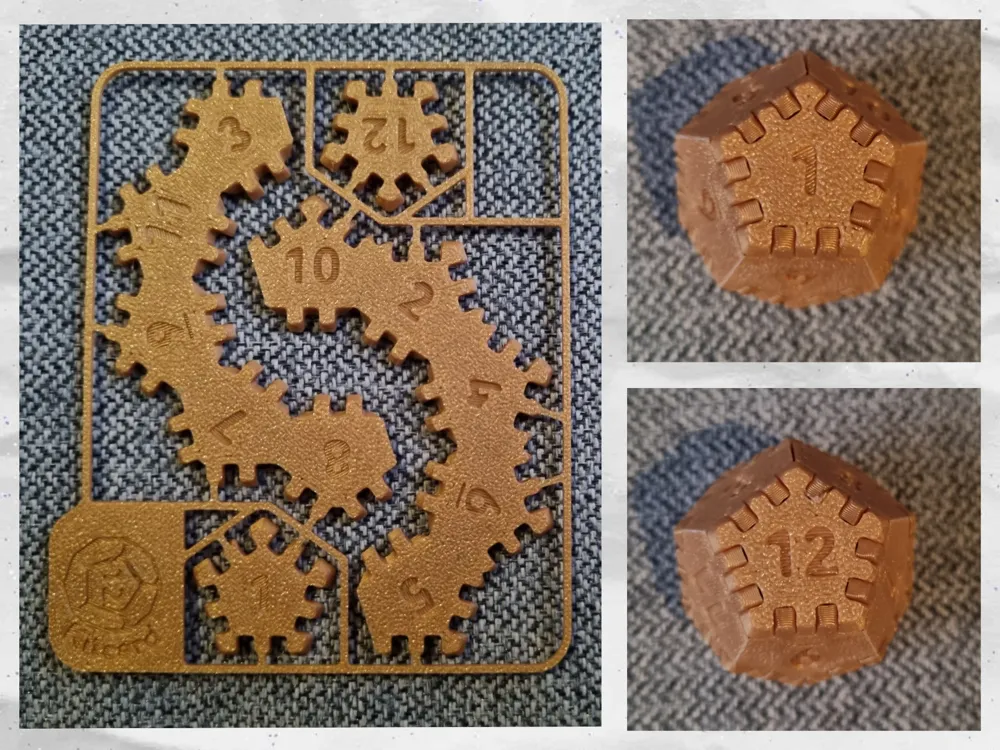 D12 Kitcard V2 - standard layout - Free 3D Print Model - MakerWorld