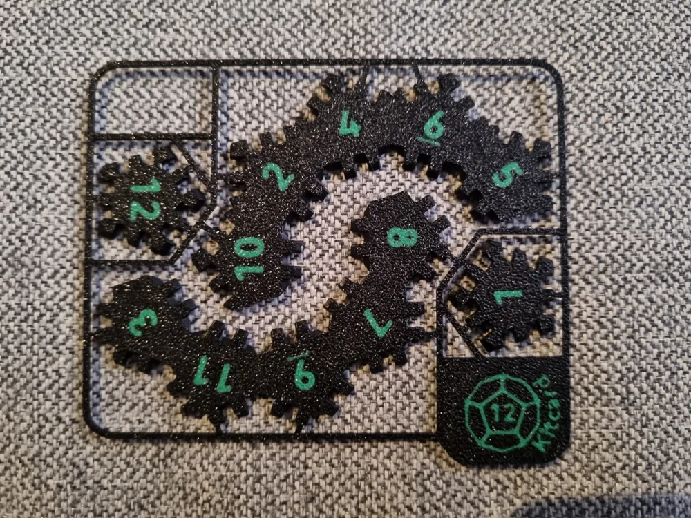D12 Kitcard V2 - standard layout - Free 3D Print Model - MakerWorld