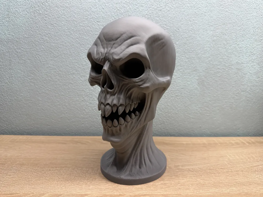 Scary Skull Headphone holder by LemonArts MakerWorld: Download Free 3D ...