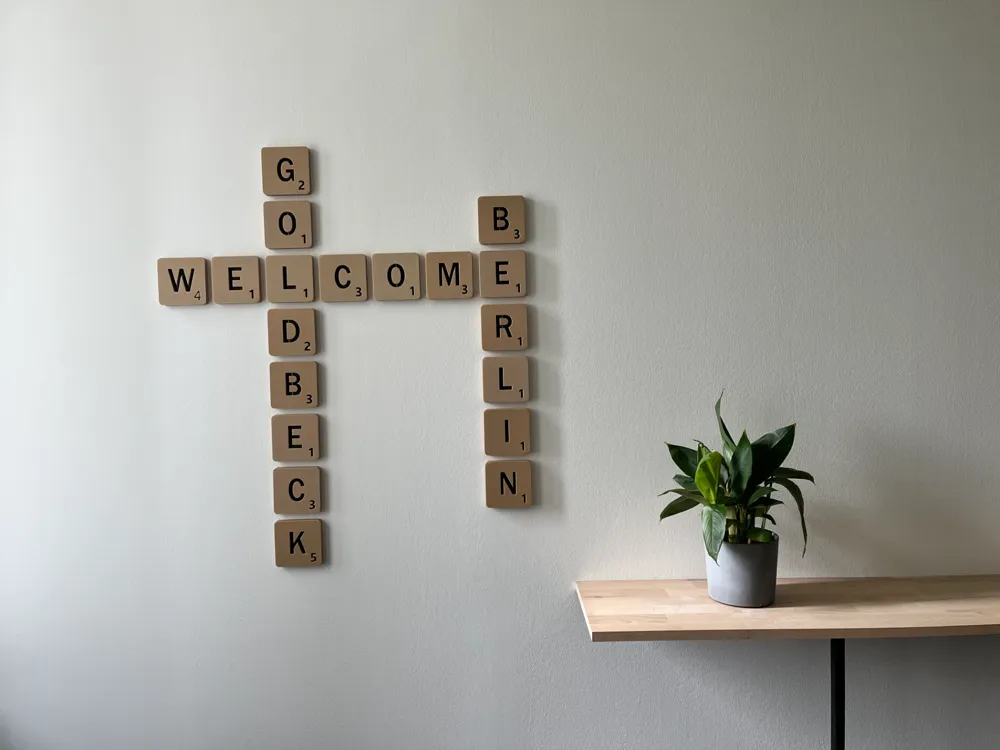 Scrabble off the wall - Walldesign - Free 3D Print Model - MakerWorld