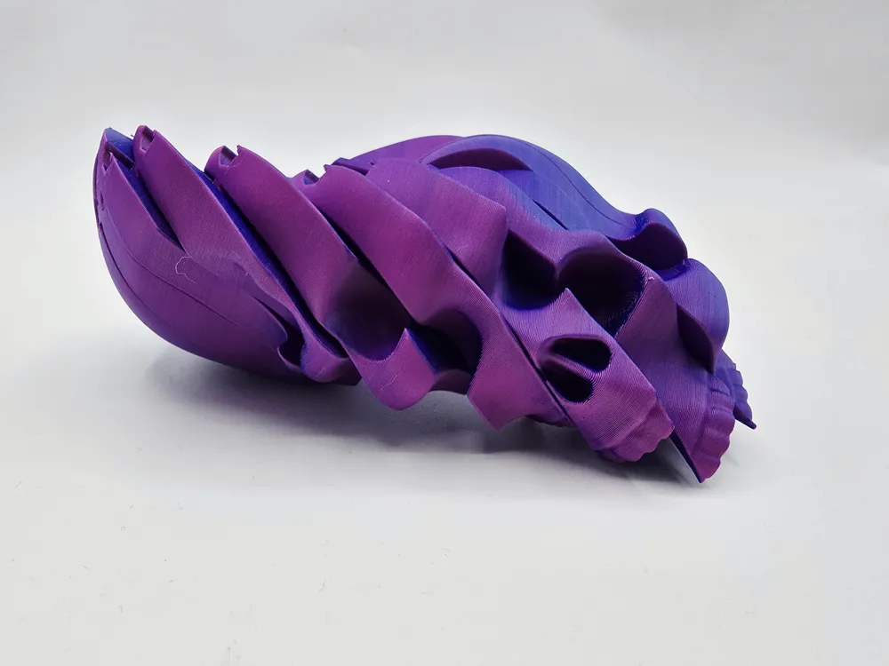 Branded Skull Twist Fidget - Free 3D Print Model - MakerWorld