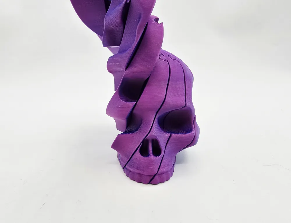 Branded Skull Twist Fidget - Free 3D Print Model - MakerWorld