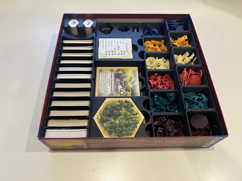 Catan + Cities & Knights (6 Player) Box insert by Harsesis MakerWorld ...