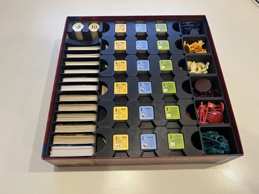 Catan + Cities & Knights (6 Player) Box insert by Harsesis MakerWorld ...