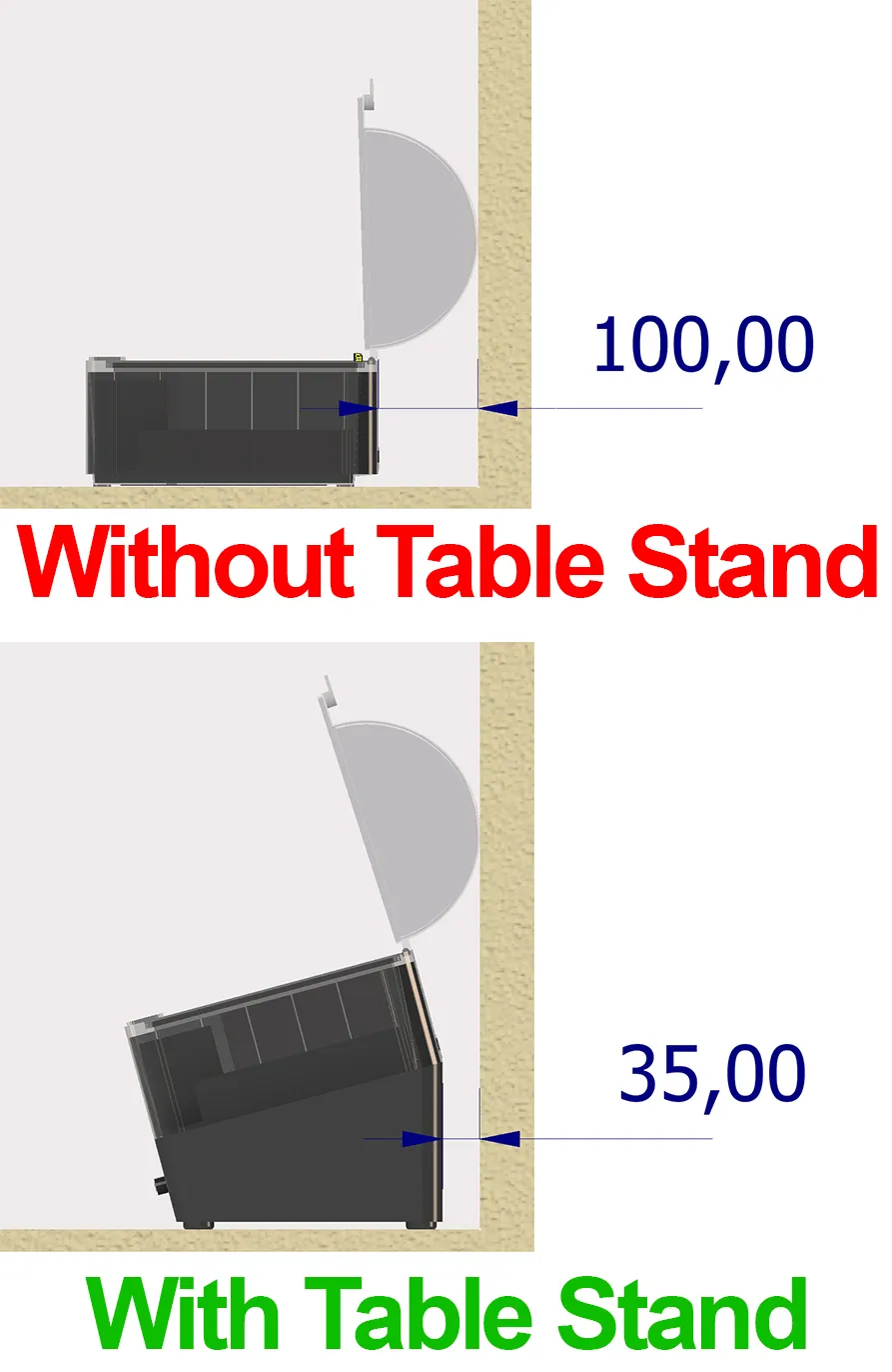AMS 1 & 2 Pro Angled Table Stand - drawer storage - Free 3D Print Model ...