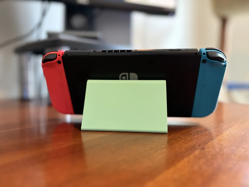Nintendo Switch Stand With Vents - Free 3D Print Model - MakerWorld